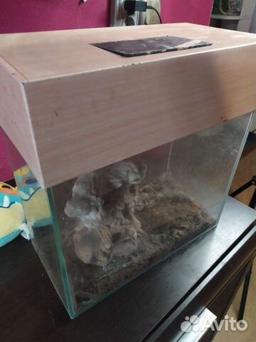 Аквариум 10литров с крышкой