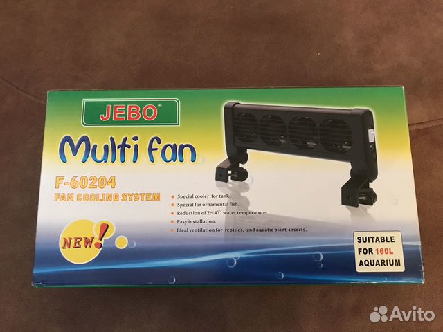 Вентилятор для аквариума Jebo 60204