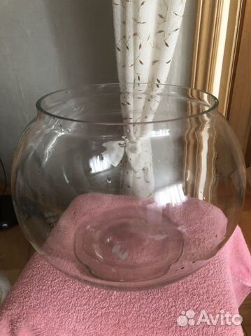 Круглый Аквариум Флорариум