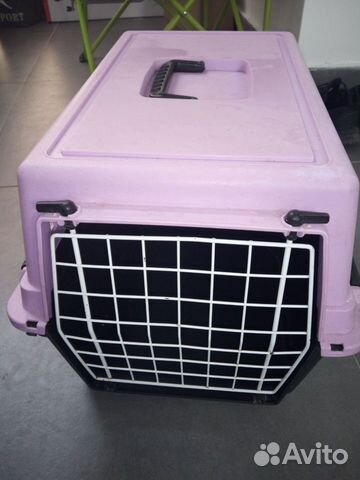 Переноска для кошек пластиковая