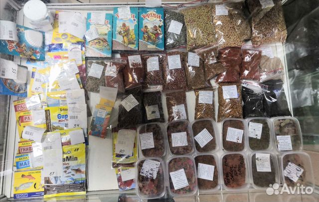 Корма и грунты для аквариума в магазине акватропик