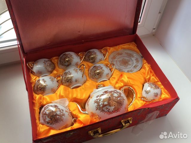 Китайский фарфоровый сервиз (новый) в Москве, цена 11 000 руб ...