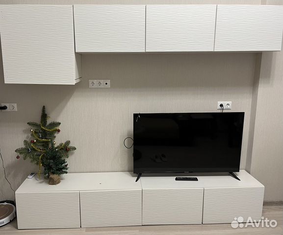 Стенка белая в гостиную IKEA купить в Москве | Товары для дома и дачи ...